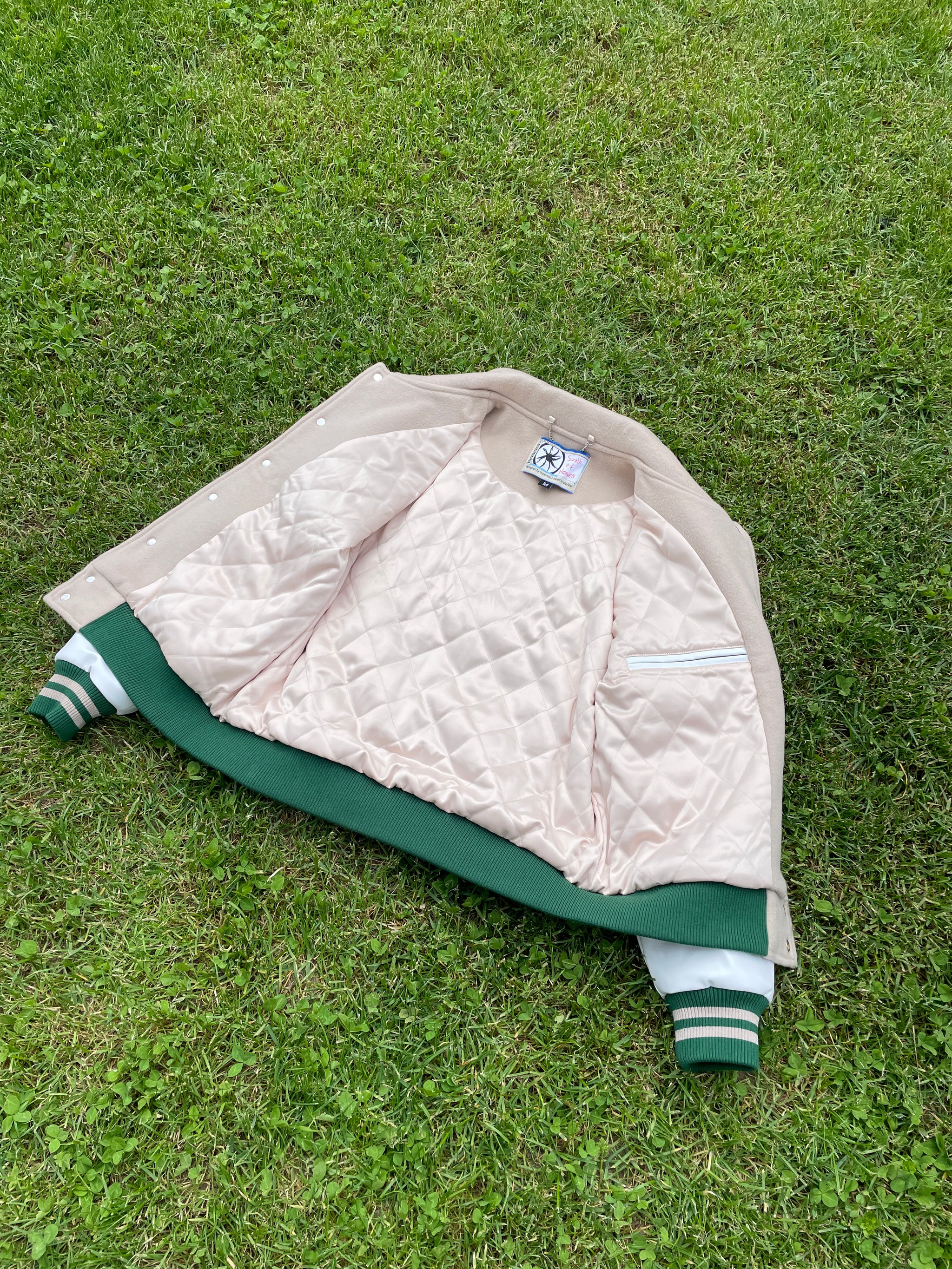 DIGITAL YOUTH - Letterman Jacket with inside lining – SOUTH OF HEAVEN®